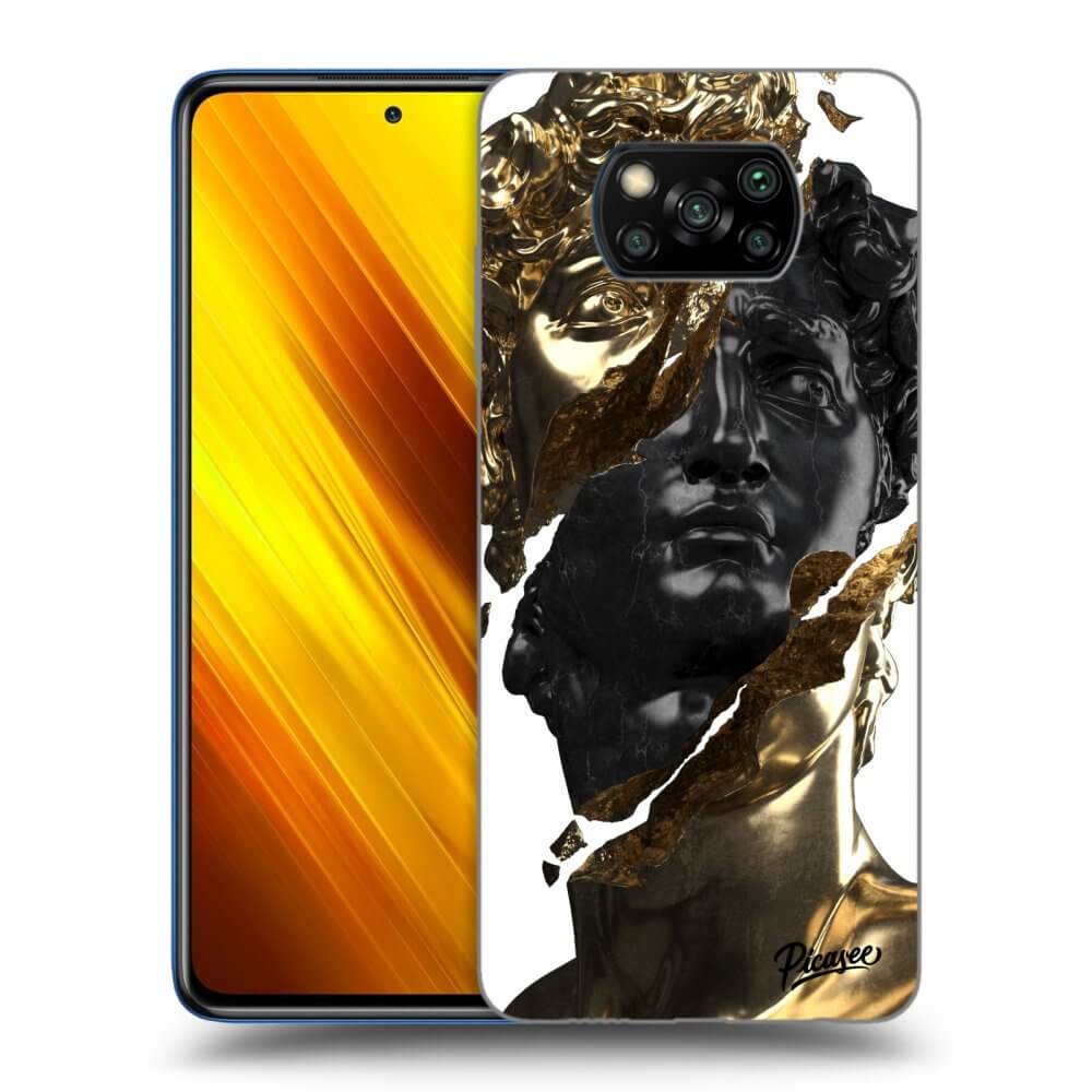 Picasee ULTIMATE CASE für Xiaomi Poco X3 - Gold - Black | Picasee